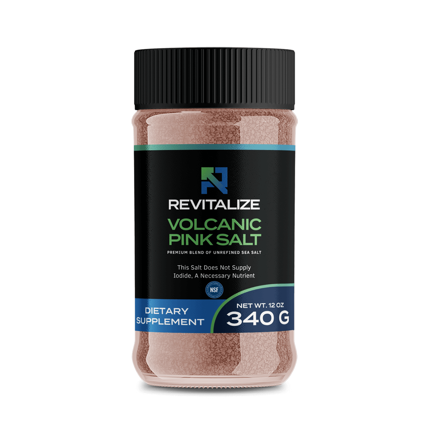 Premium Volcanic Pink Salt 12 oz – Revitalize Inc