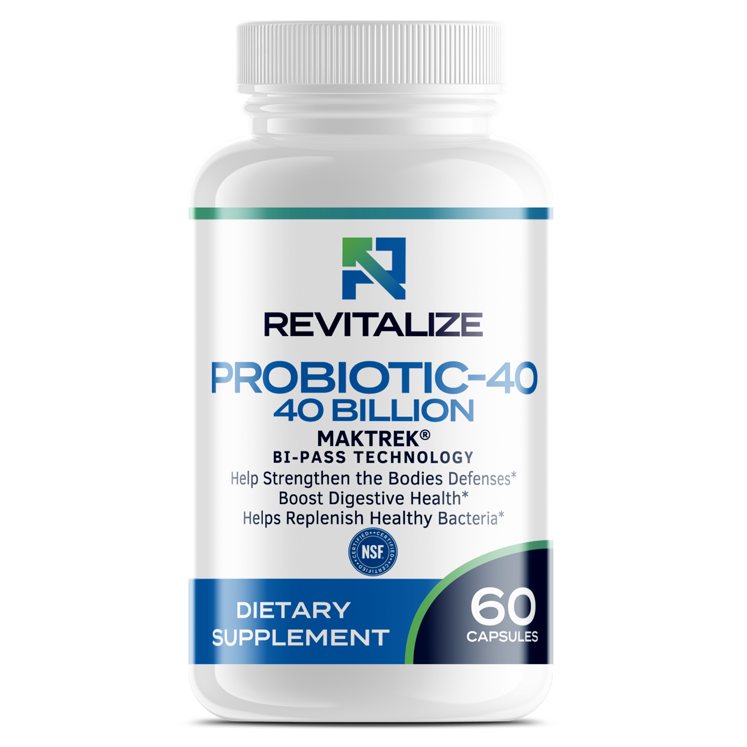 Probiotic - 40 Billion CFU – Revitalize Inc